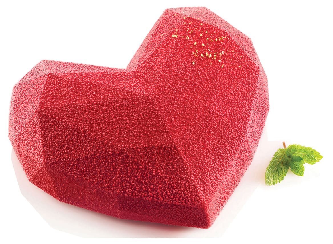 Silicone Mould - Origami heart - 15 x 13,5cm - Silikomart - Meilleur du ...