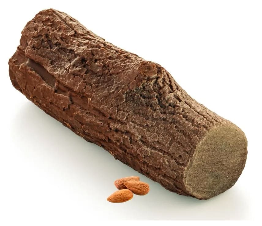 Silicone Mould - Signature yule log - 24 x 8 x H 8cm - Silikomart ...