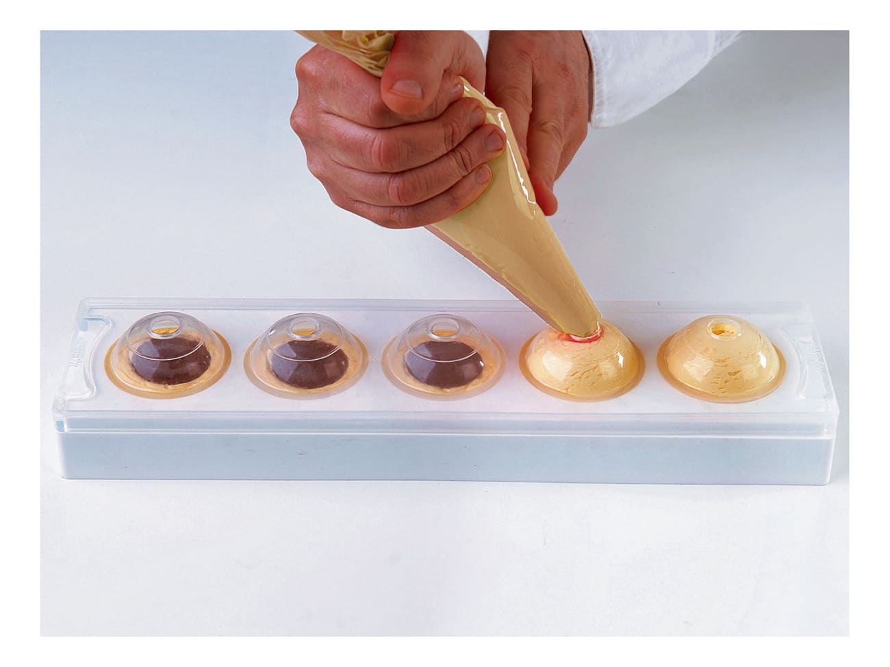 Professional 3D Flexible Silicone Mould - 5 Spheres - Ø 4.8cm ...