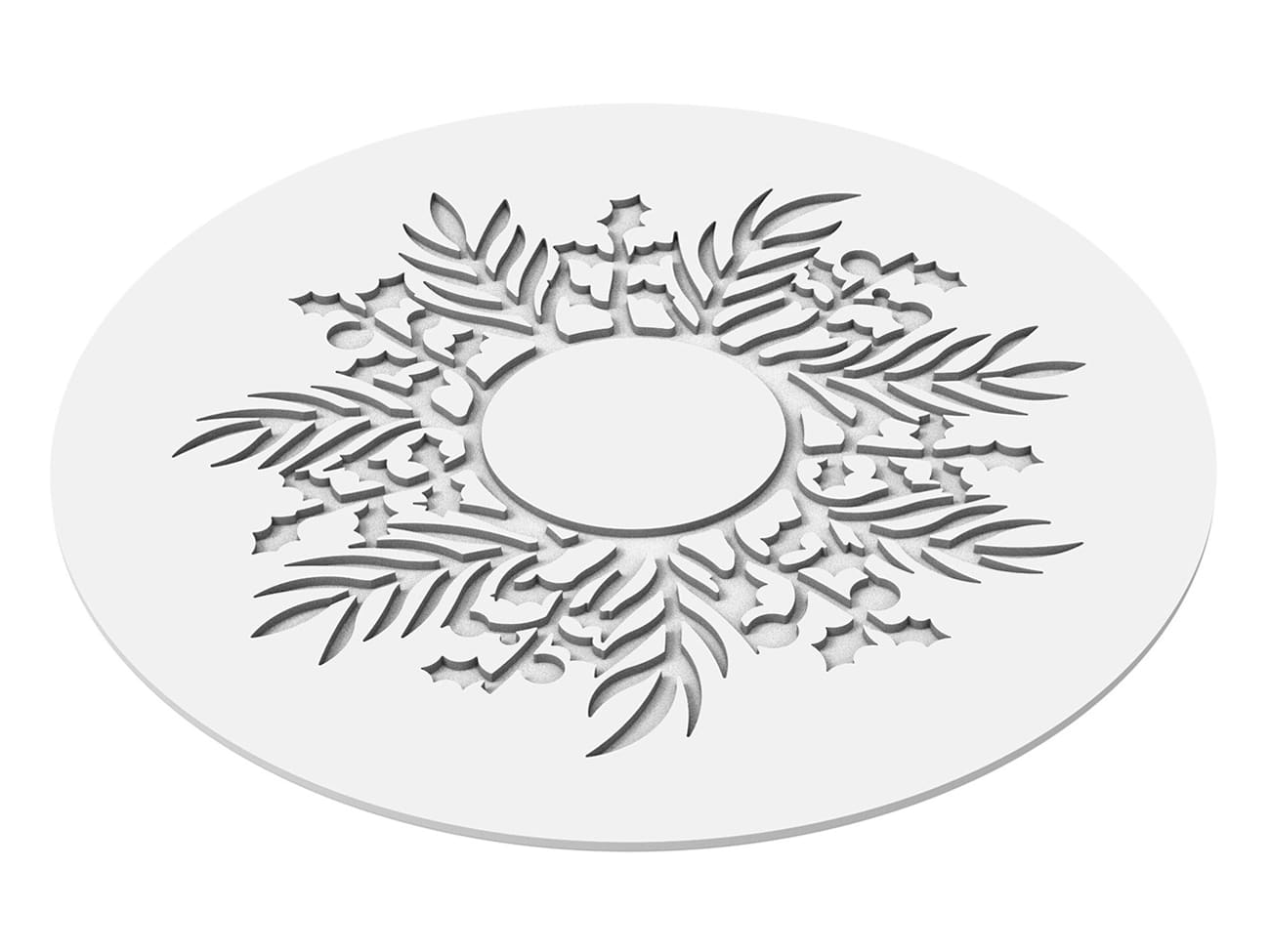 Silicone Texture Mat - Garland - Ø 14.5cm x H 2mm - Silikomart ...