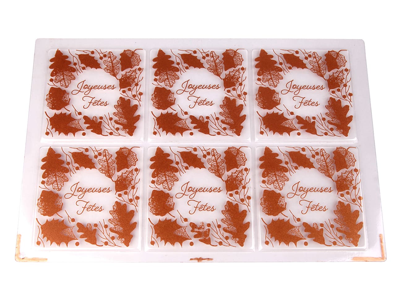 Yule Log Tip Chocolate Mould - Clearing - Florensuc - Meilleur du Chef