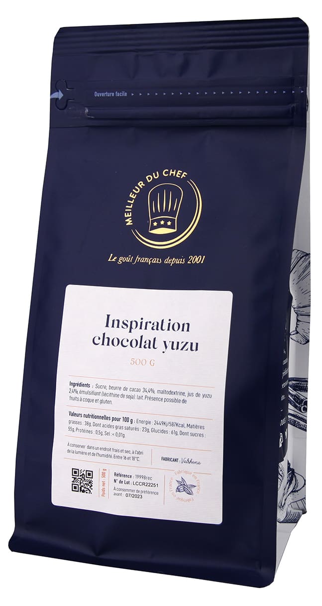 Inspiration Chocolate - Yuzu - 500g - Valrhona - Meilleur du Chef