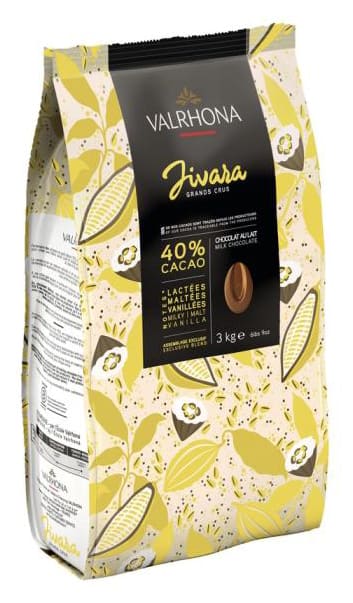 Jivara Milk Chocolate - 40% cocoa - 3kg - Valrhona - Meilleur du Chef