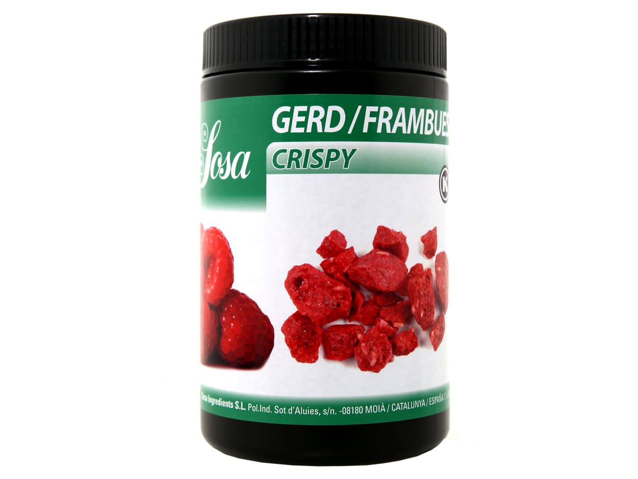 Crispy Raspberry Cubes - 300g - Sosa - Meilleur du Chef