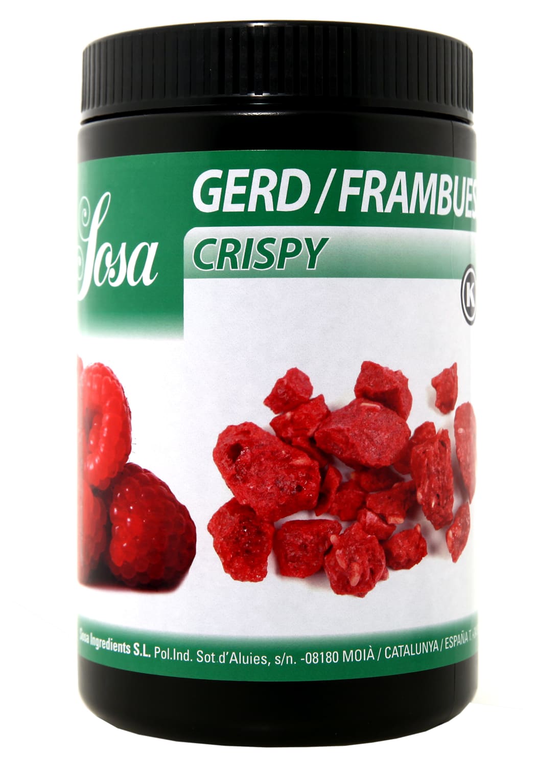 Crispy Raspberry Cubes - 300g - Sosa - Meilleur du Chef