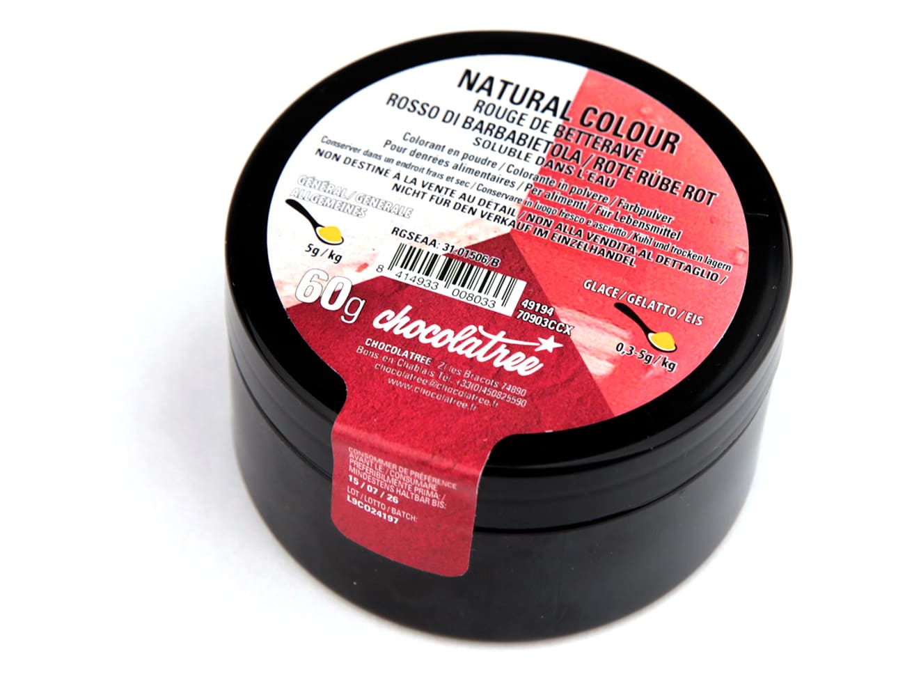 Sosa Beetroot Red Natural Colouring Powder 60g - Water soluble ...