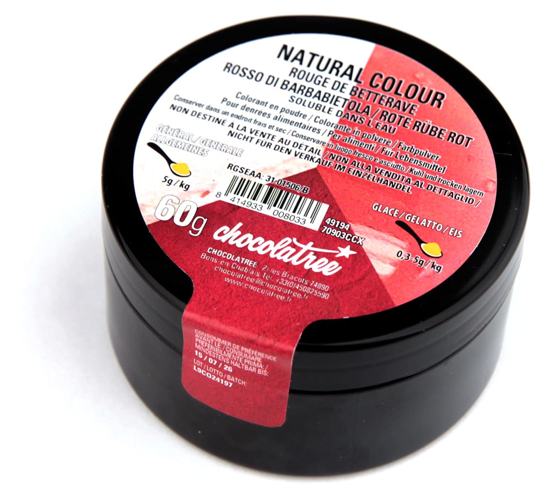 Sosa Beetroot Red Natural Colouring Powder 60g - Water soluble - 60g ...