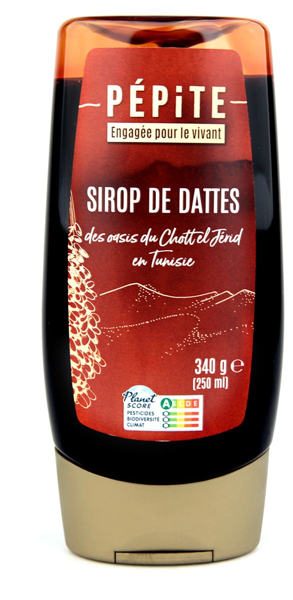 Sirop de dattes Bio - 340 g - Pépite - Meilleur du Chef