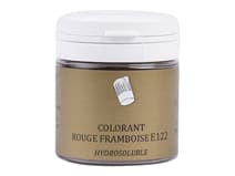 Colorant alimentaire en poudre rouge carmin - hydrosoluble - 10 g ...
