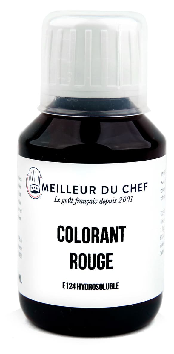 Colorant alimentaire liquide - rouge fraise E124 - 115 ml - Meilleur du ...