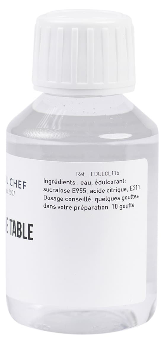 Édulcorant liquide 115 ml - Meilleur du Chef - Meilleur du Chef