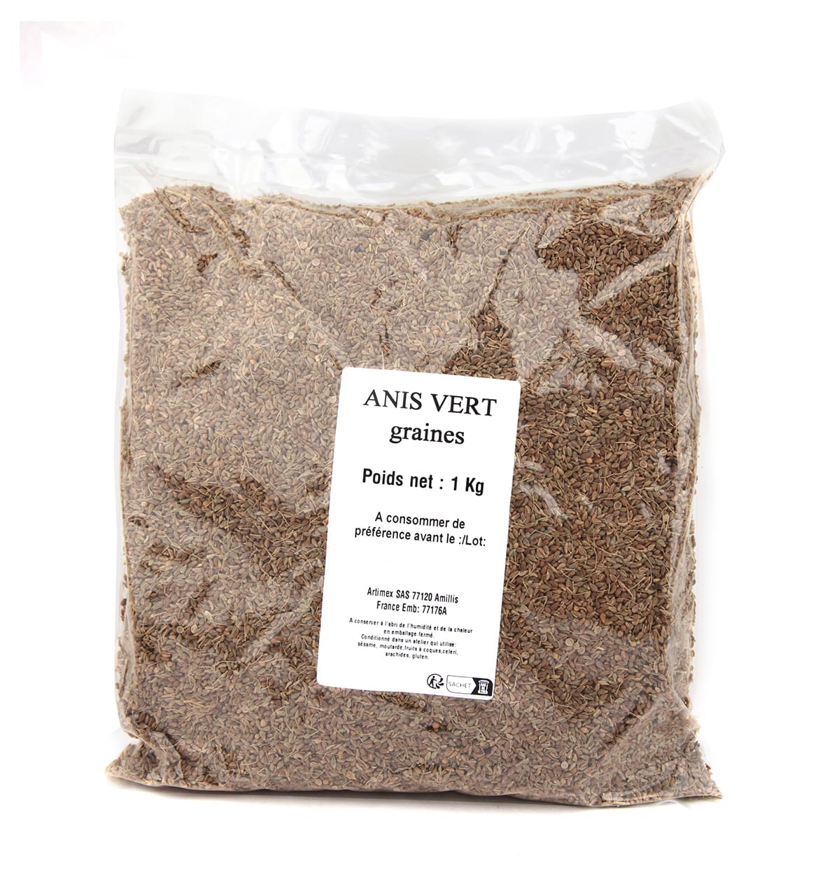 Anis vert en graines - 1 kg - Mélodie Gourmande - Meilleur du Chef