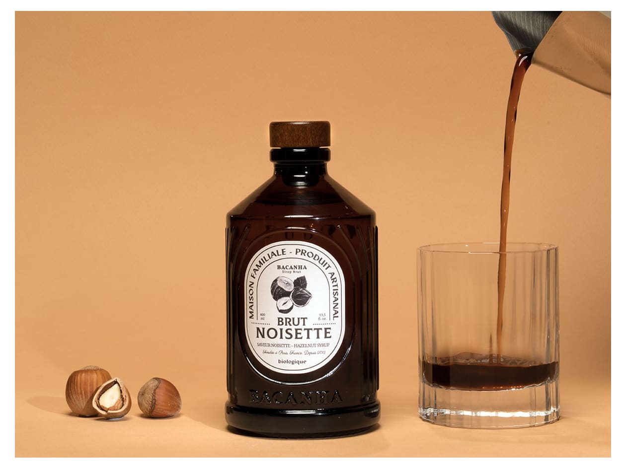 Sirop Bio noisette - 40 cl - Bacanha - Meilleur du Chef