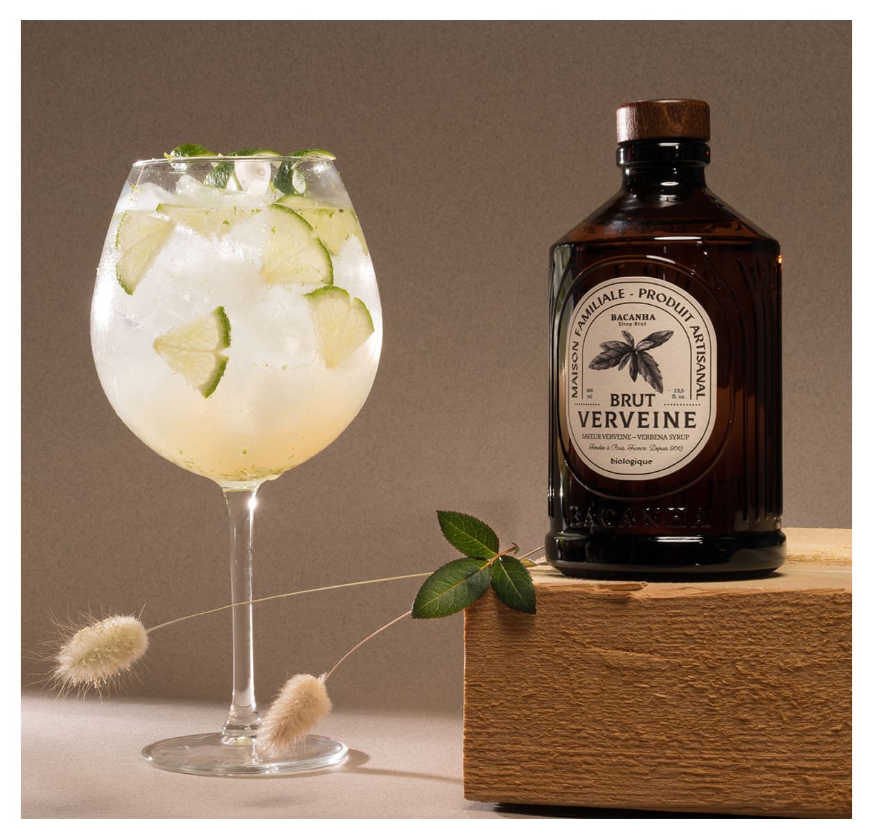 Sirop Bio verveine - 40 cl - Bacanha - Meilleur du Chef