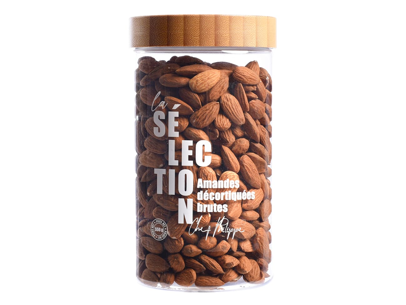 Amande décortiquée brute - 550 g - Sélection Chef Philippe - Meilleur ...