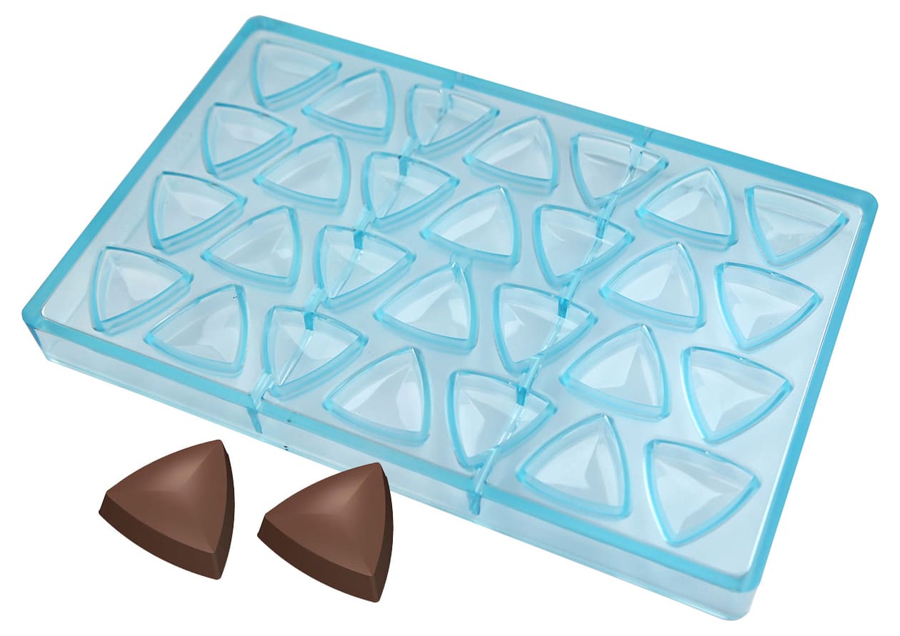 Moule chocolat - bonbon triangle - Meilleur du Chef