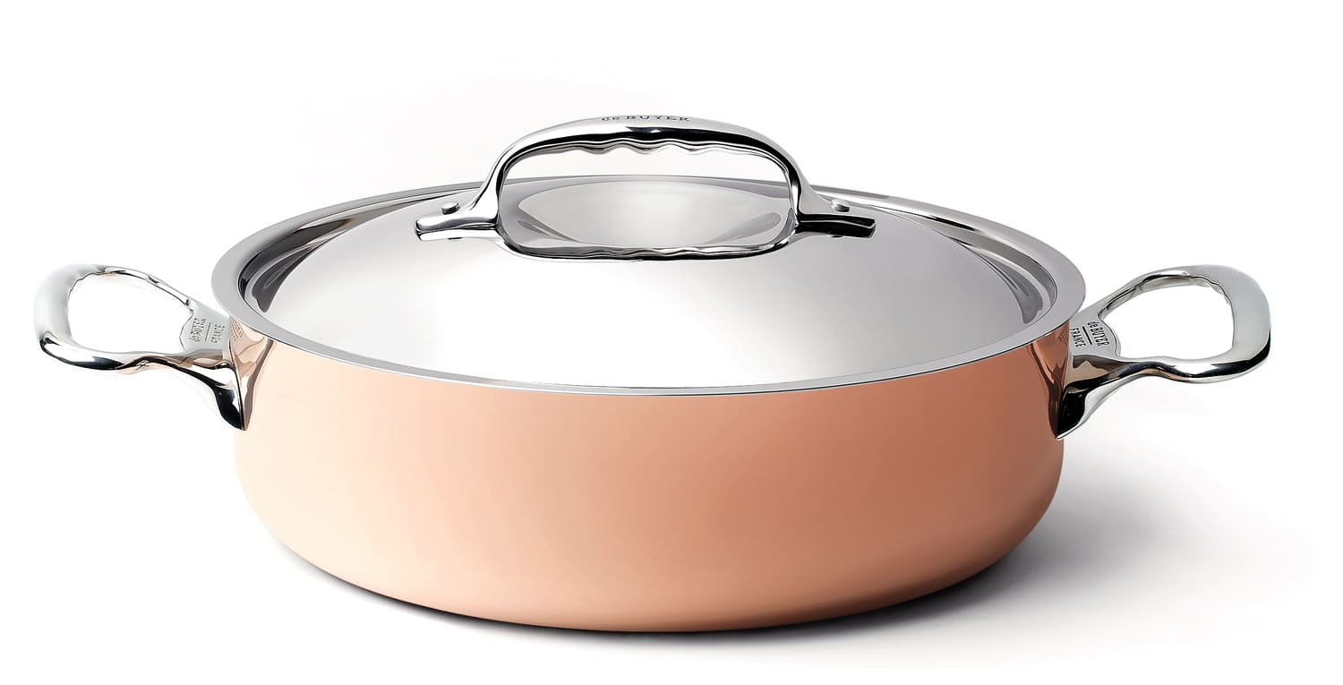 Sautoir cuivre/inox - Prima Matera - Ø 28 cm - De Buyer - Meilleur du Chef