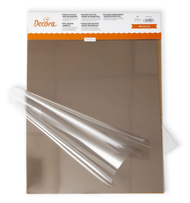 Feuille PVC (x 10) - 150 microns - 40 x 30 cm - Decora - Meilleur du Chef