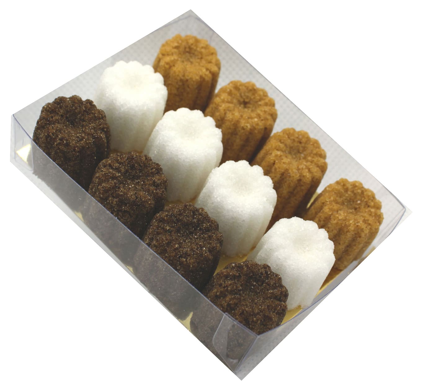 Boite de sucres - 12 cannelés - Ercus Sucre - Meilleur du Chef