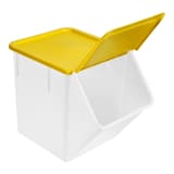 Couvercle jaune - pour bac à ingrédients - 40 L - Gilac - Meilleur du Chef