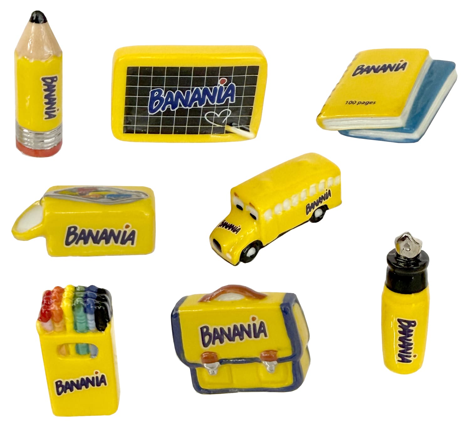 Fèves - Banania - Collection 2026 - Sachet de 10 fèves - EPI FOLIE - Meilleur du Chef