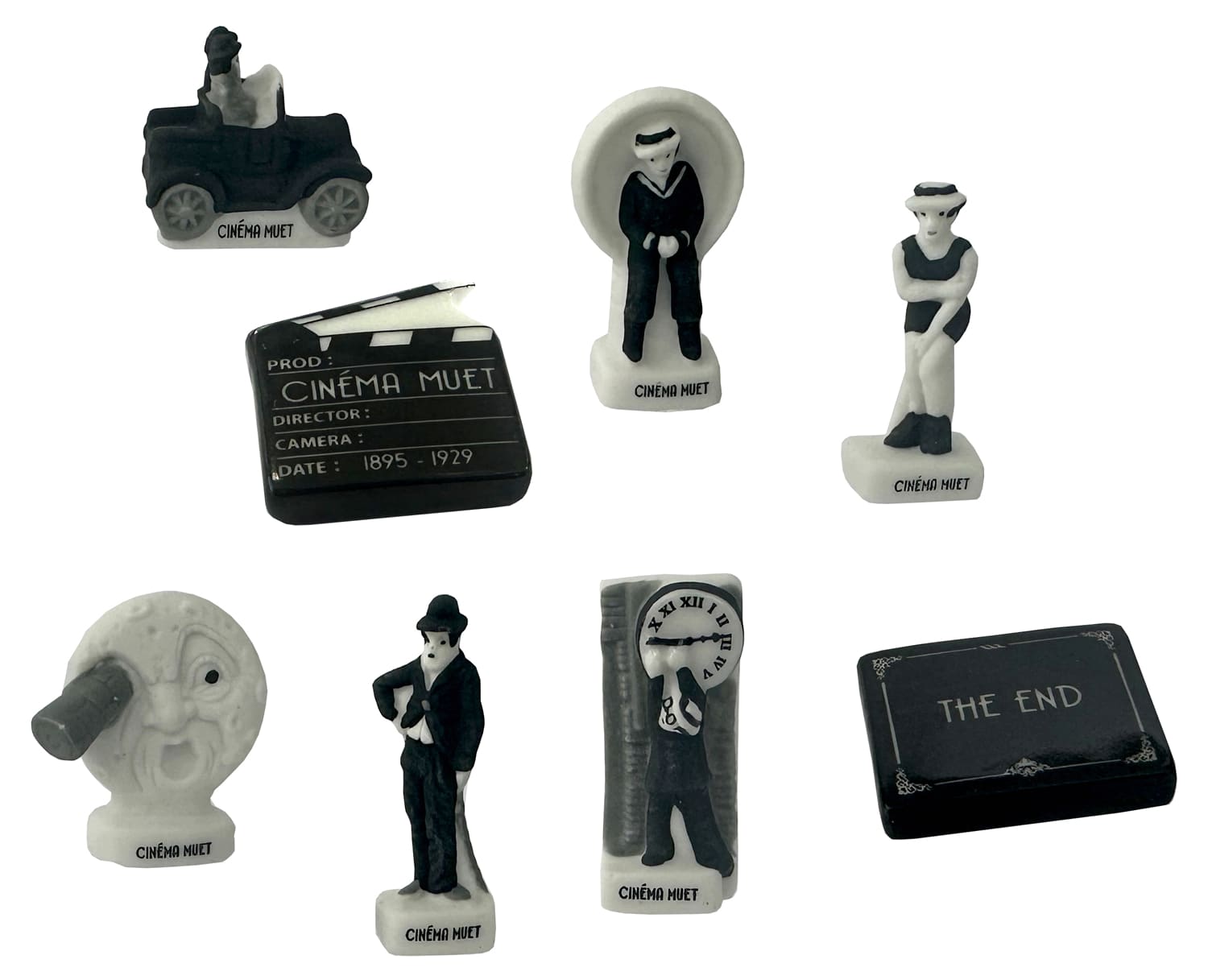 Fève pour l'épiphanie sur le thème du cinéma muet - Meilleur du Chef