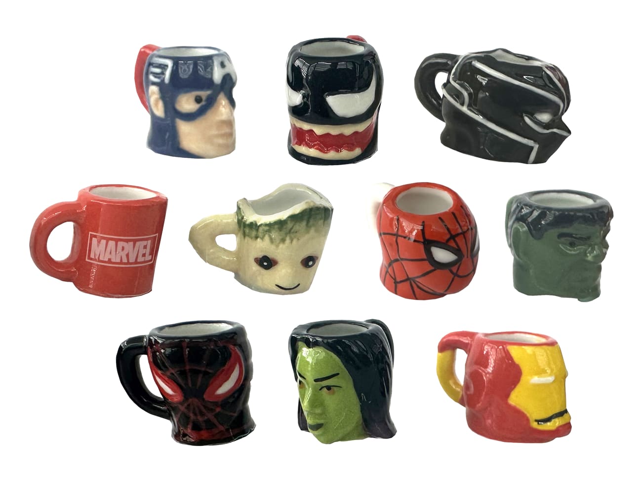 Fèves - Mugs Marvel - Collection 2025 - Sachet de 10 fèves - ARGUYDAL - Meilleur du Chef