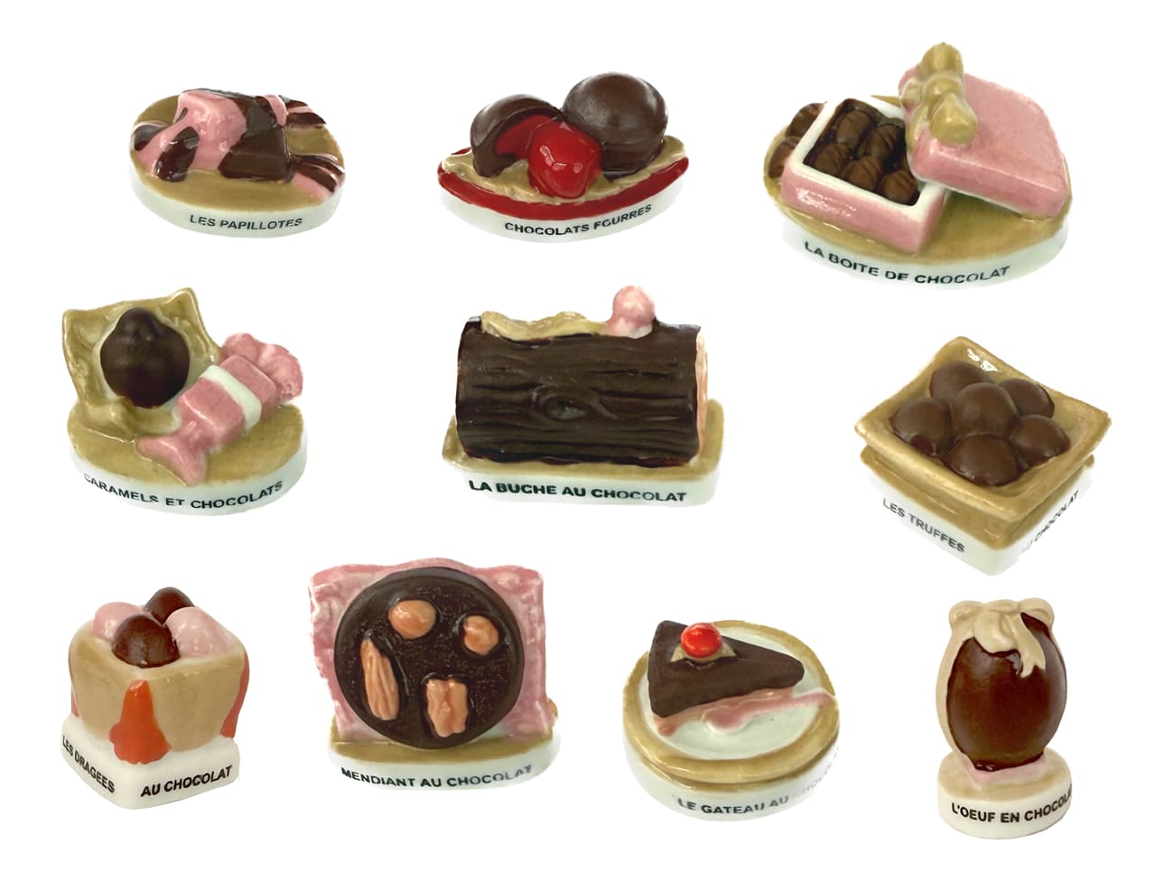 Fèves - Simplement chocolat - Collection 2026 - Boite de 100 fèves ...