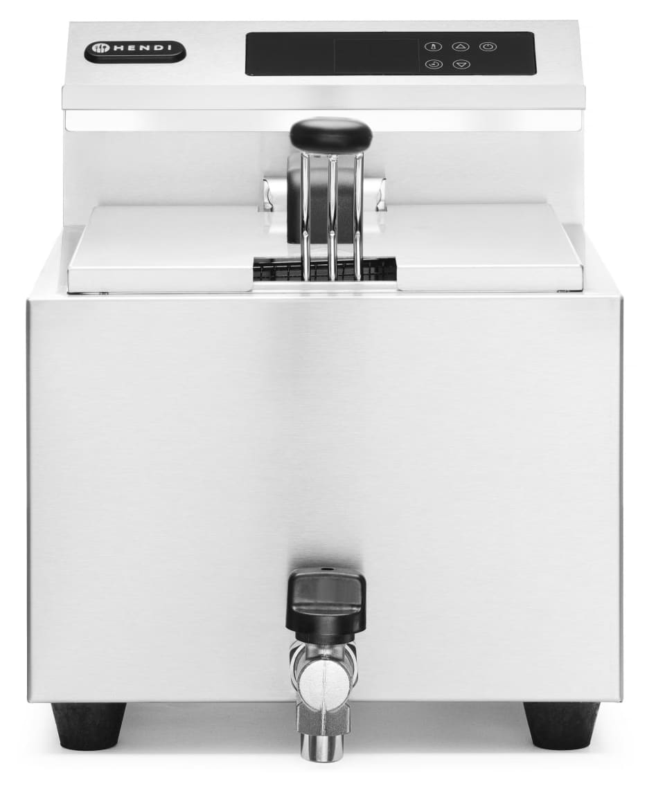 Friteuse Mastercook numérique - 8 litres - Hendi - Meilleur du Chef