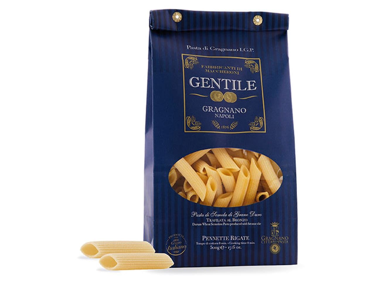 Pennette rigate IGP - 500 g - Gentile di Gragnano - Meilleur du Chef