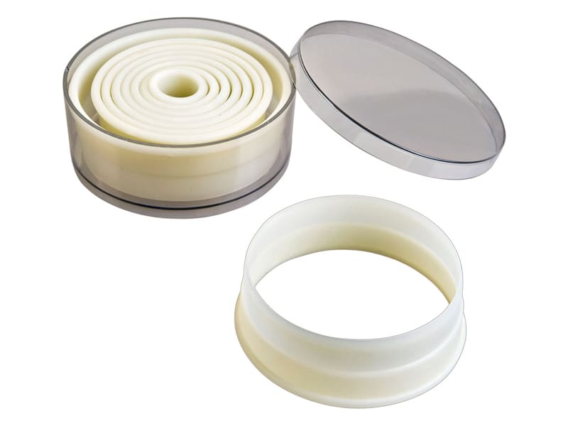 Emporte-pièce rond lisse - boîte de 9 pièces - Ibili - Meilleur du Chef