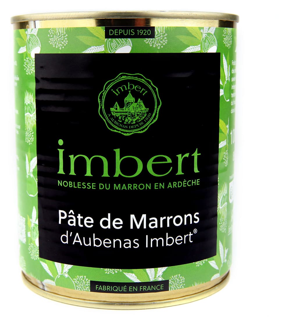 Pâte de marrons d'Aubenas - 1 kg - Imbert - Meilleur du Chef