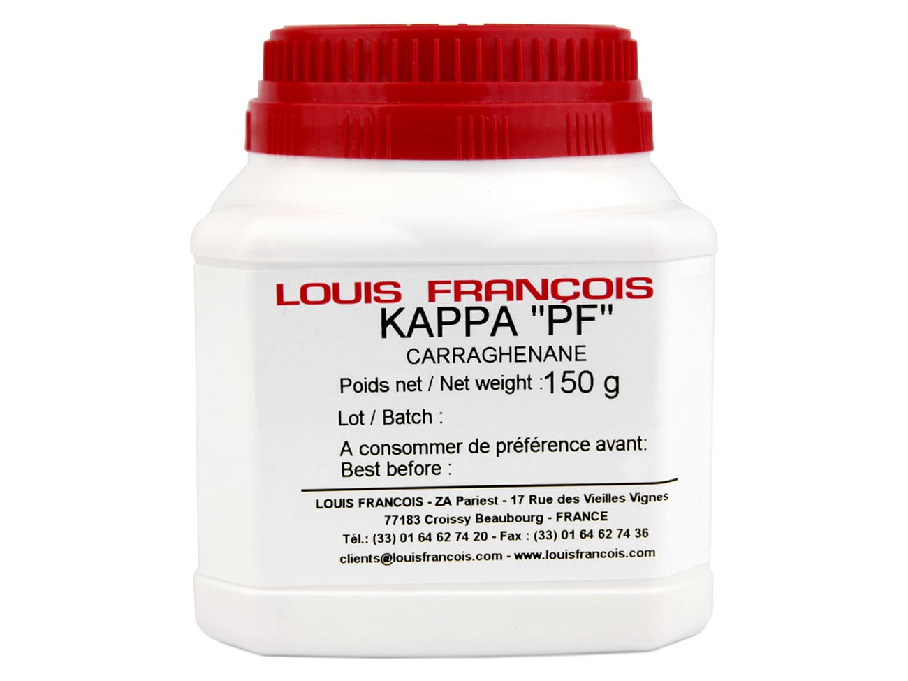 Carraghénanes Kappa - 150 g - Louis François - Meilleur du Chef