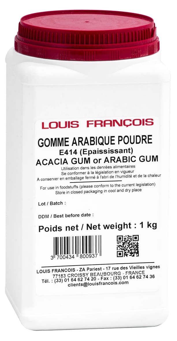 Gomme acacia (arabique) E414 - 1 kg - Louis François - Meilleur du Chef