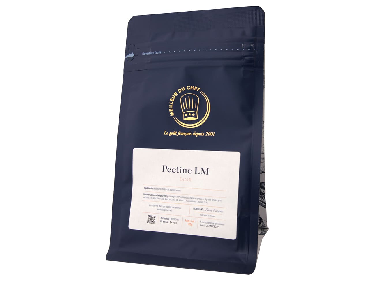 Pectine LM E440 - 100 g - Louis François - Meilleur du Chef