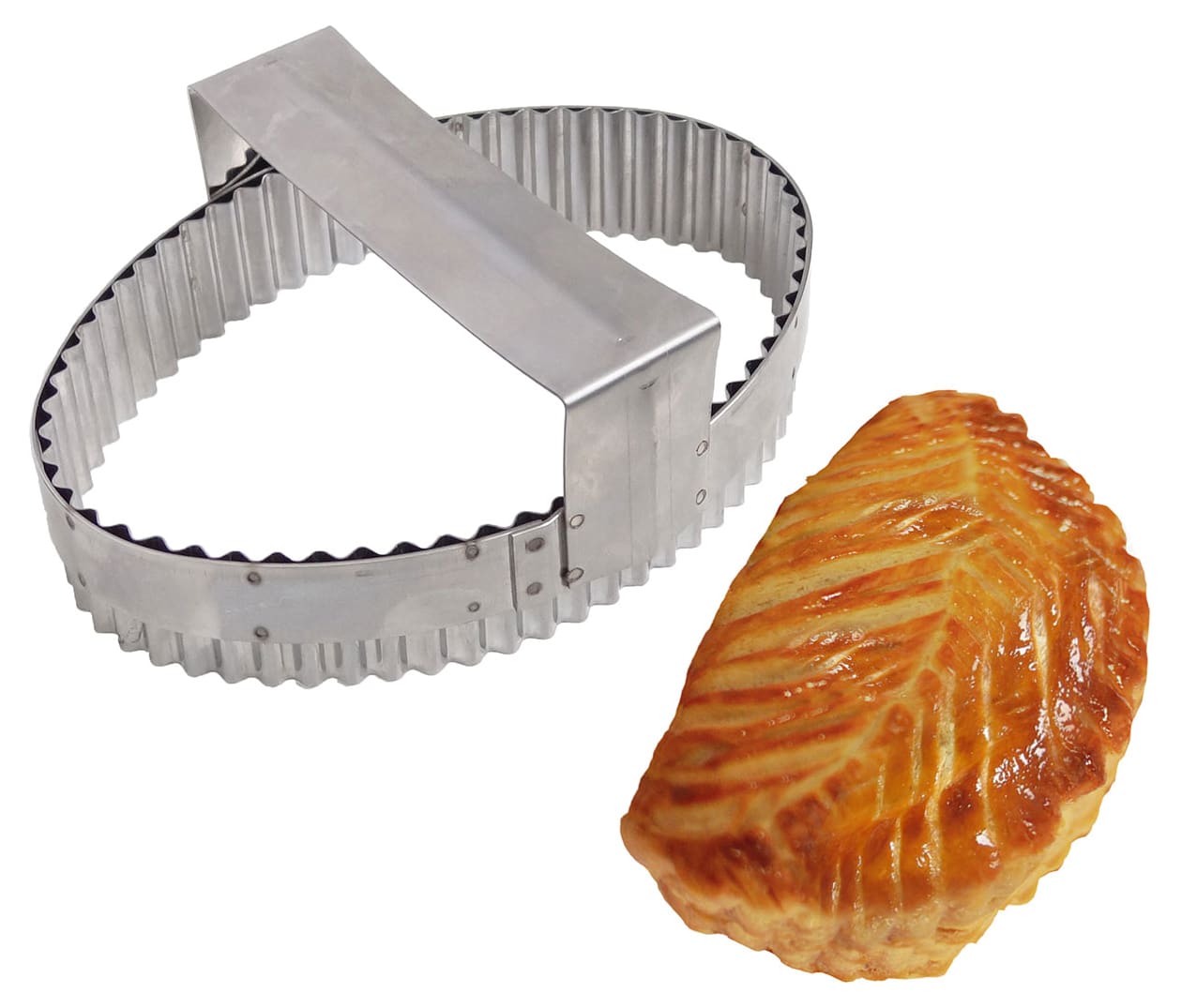 Découpoir à chausson aux pommes - 17 x 12 cm - Gobel - Meilleur du Chef