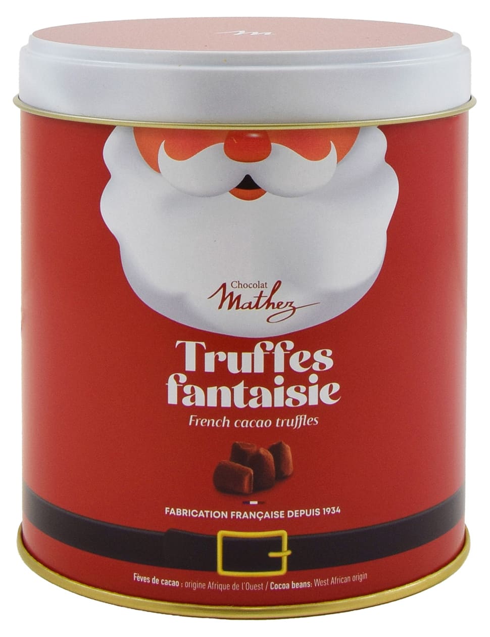 Truffes fantaisie Noël - Crêpe dentelle - 250 g - Chocolat Mathez ...