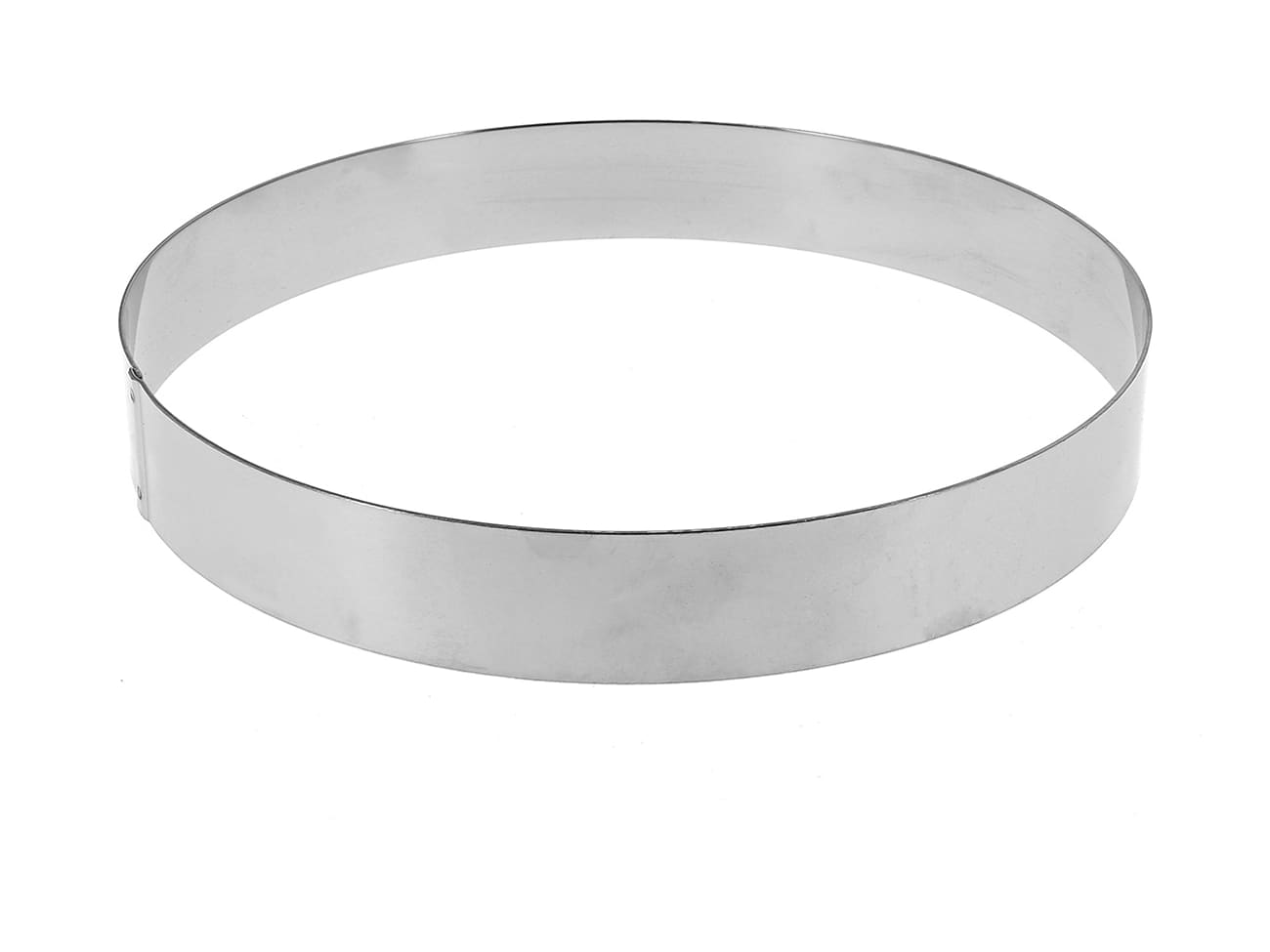 Cercle à entremets inox - ht 3,5 cm - Ø 24 cm - Mallard Ferrière ...