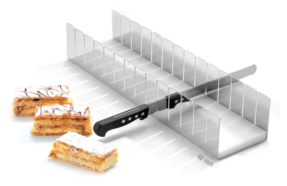 Coupe bande inox - 9 parts de 4 x 13,5 cm - Mallard Ferrière - Meilleur ...