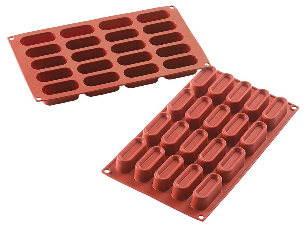 Moule silicone Silicon Flex - 20 ovales - 30 x 17,5 cm - Silikomart ...