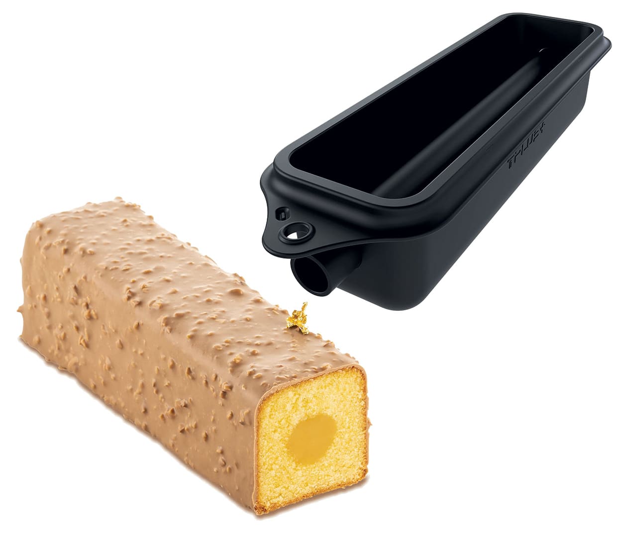 Moule à cake Kyoto - avec insert tube - 23 x 6 x 6 cm - Silikomart ...