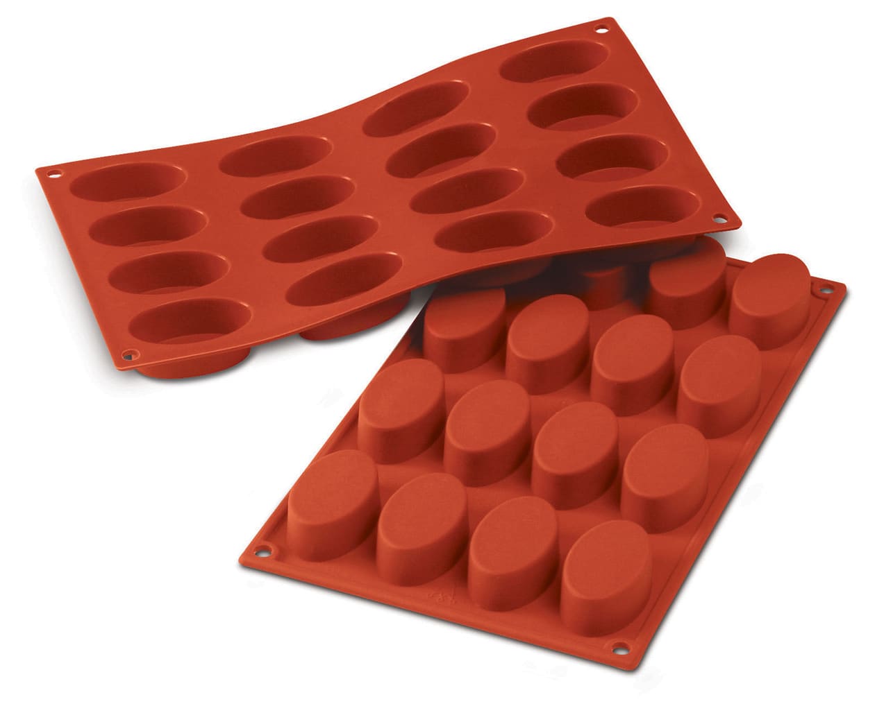 Moule silicone Silicon Flex - 16 ovales - 30 x 17,5 cm - Silikomart ...