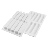 Moule silicone - 10 éclairs Fashion - 30 x 17,5 cm - Silikomart - Meilleur du Chef