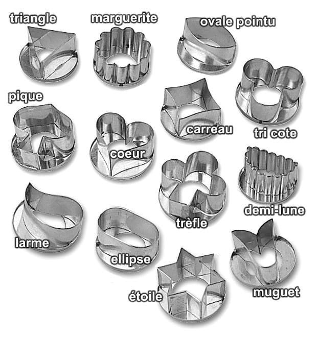 Découpoir à sablés - Forme ovale pointu - Matfer - Meilleur du Chef