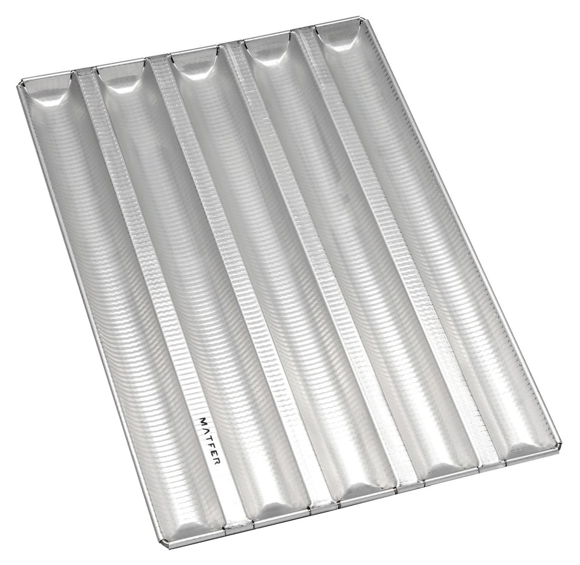 Plaque à baguette professionnelle - Alu-Gaufer - 5 baguettes 60 cm ...