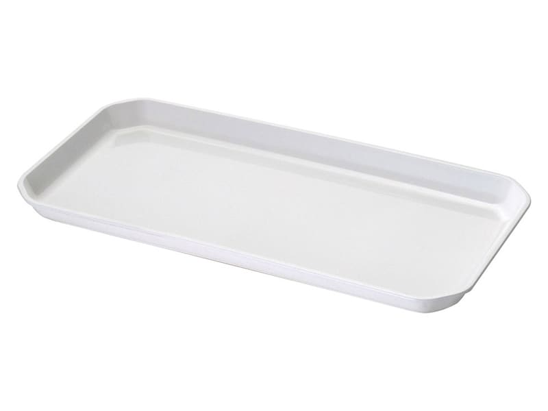 Plateau en mélamine blanc - 53 x 32,5 cm - Meilleur du Chef