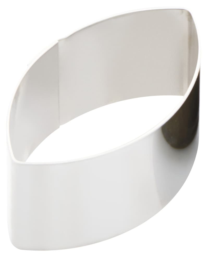 Cercle inox calisson - ht 4 cm - Long 22 cm - Martellato - Meilleur du Chef