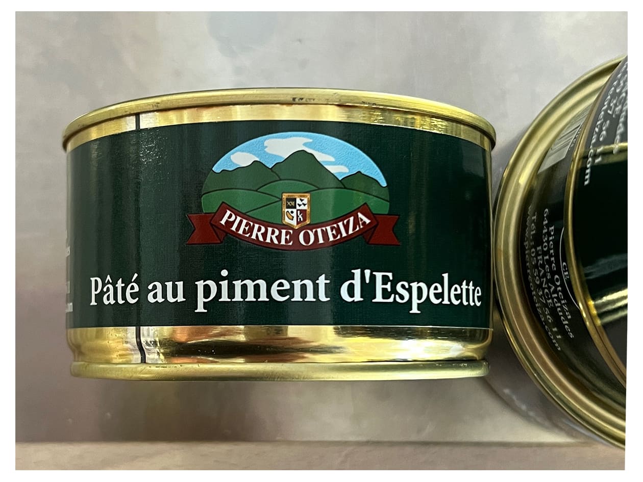 Pâté au piment d'Espelette - 190 g - Pierre Oteiza - Meilleur du Chef