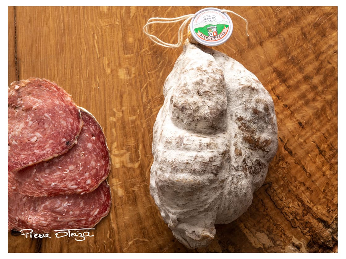 Saucisson Jésus du Pays Basque - minimum 500 g - Pierre Oteiza ...
