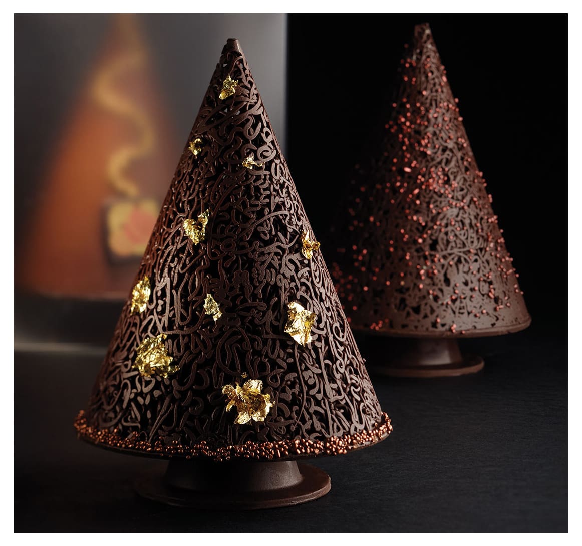 Moule chocolat sapin de Noël - Cône - Pavoni - Meilleur du Chef
